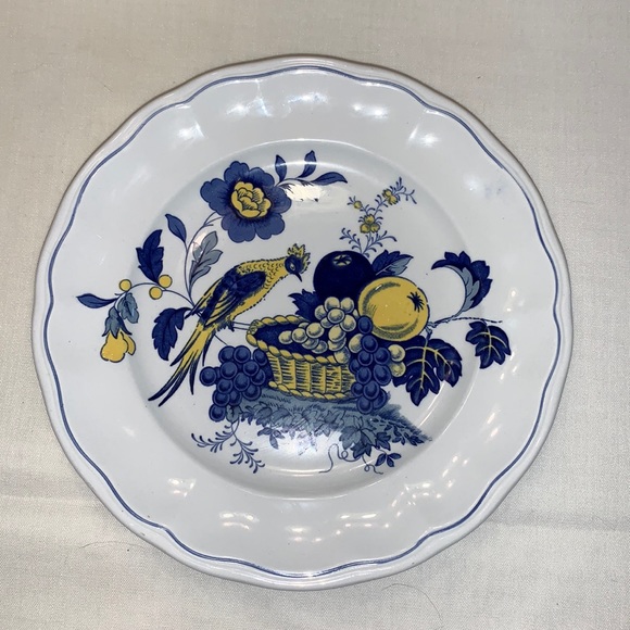 Spode | Dining | Spode Blue Bird Snack Or Salad Dish | Poshmark
